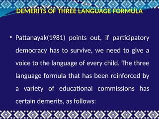 Three Language Formula as a language.pptx