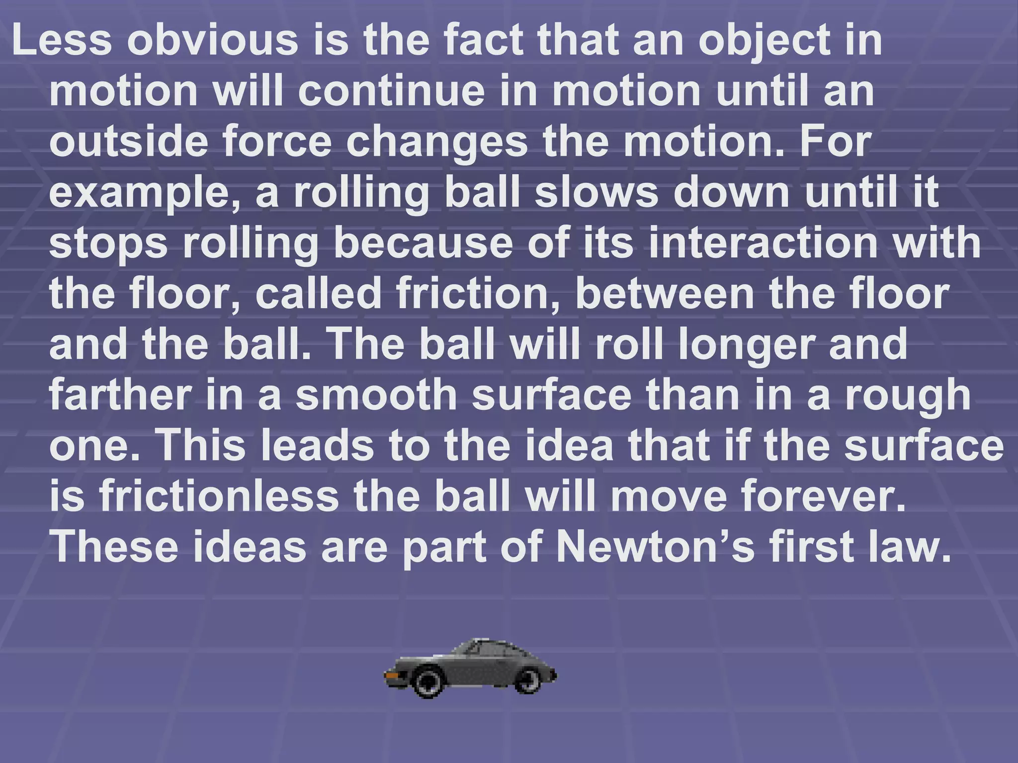 Three laws of motion 1 | PPT | Physics | Science