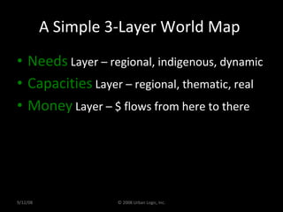 Three Layered Map of the World | PPT
