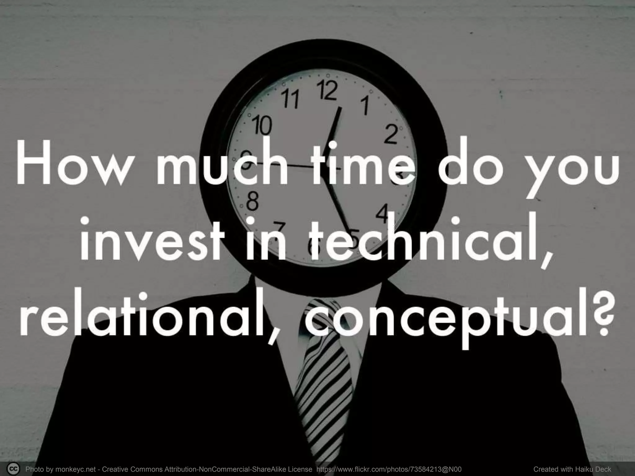 Three leadership buckets | PPTX