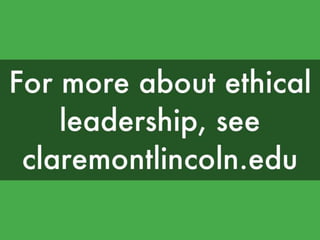 Three leadership buckets | PPTX