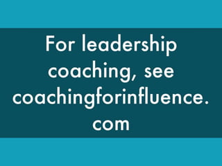 Three leadership buckets | PPTX