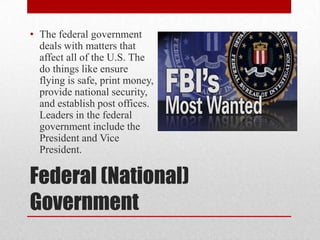 Three levels of government | PPTX