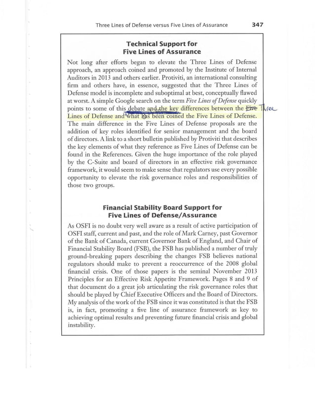 Three lines of defense versus five lines of assurance | PDF | Business ...