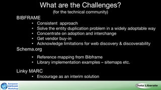 Three Linked Data choices for Libraries | PDF