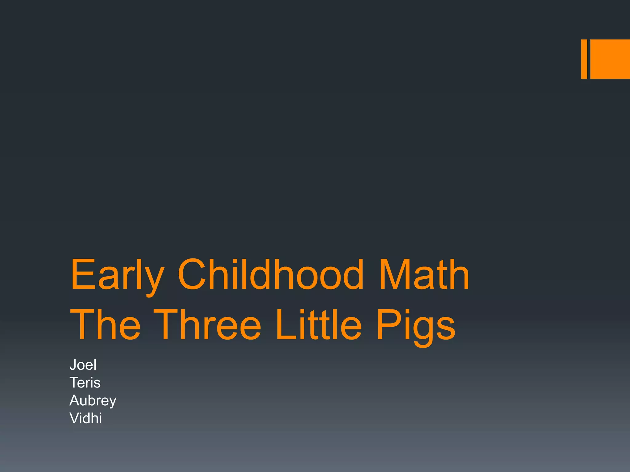 Three Little Pigs Lesson Plan | PPTX