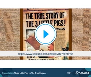 Three little pigs vs the true story.... | PDF