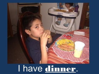 Three main meals | PPT