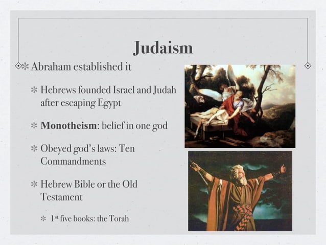 Three major religions | KEY