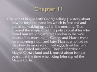 Three men in a boat PPT | PPTX