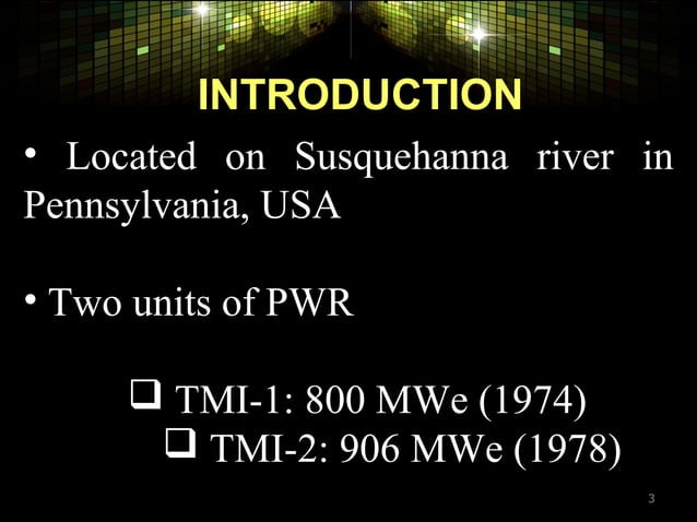 Three mile island (nuclear power plant) accident | PPT | First Aid ...
