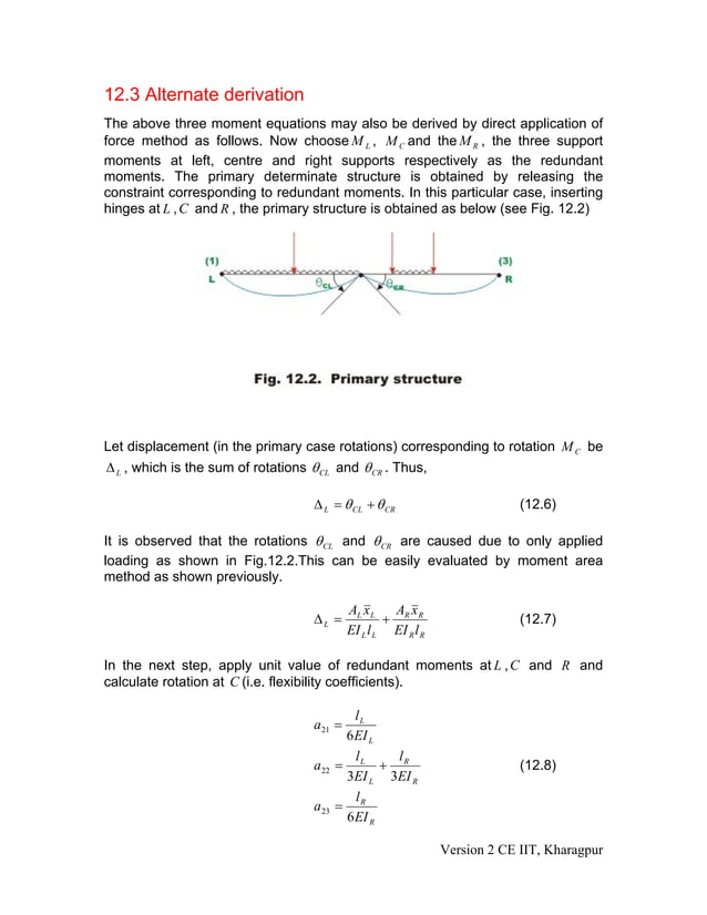 Three moment theorem | PDF | Chemistry | Science
