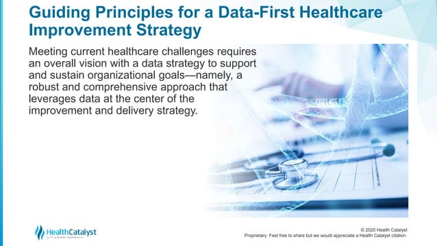 Three Must-Haves for a Successful Healthcare Data Strategy | PPT