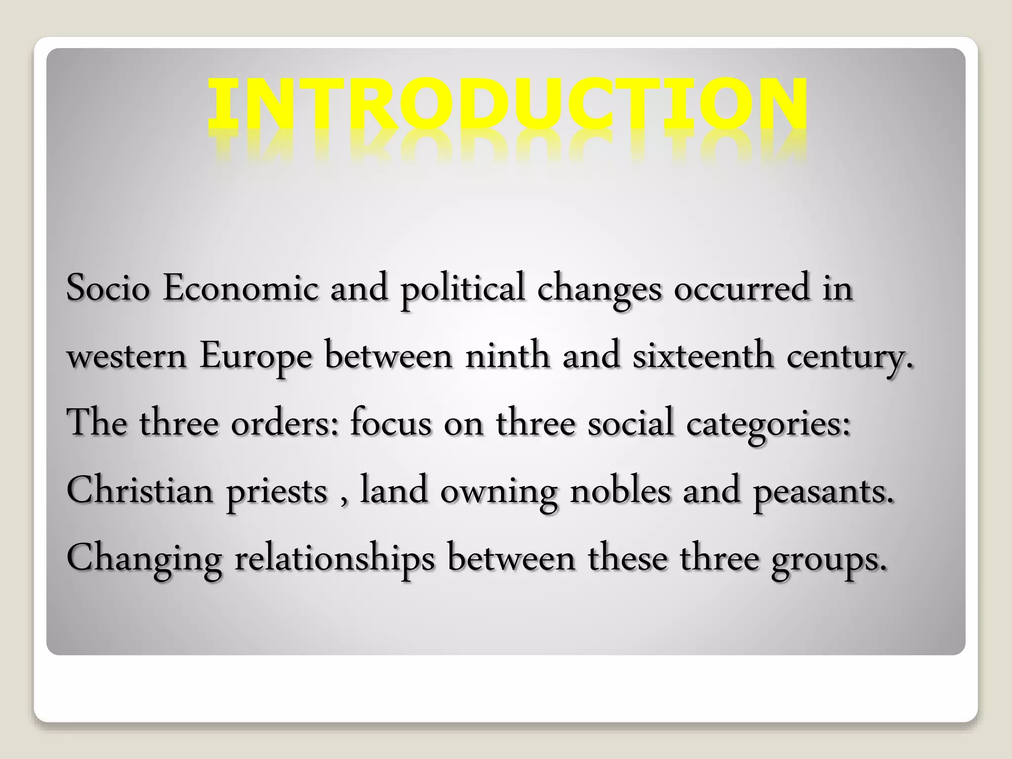 Three orders class 11 | PPTX