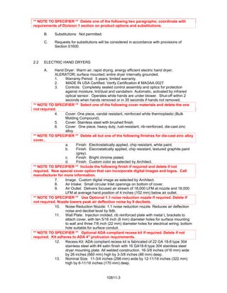 Three part specification | PDF