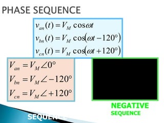 Three phase ac circuit | PPTX