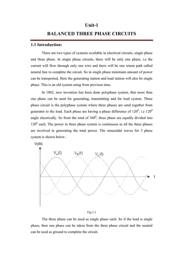 Three phase Balanced System for power qu | PDF