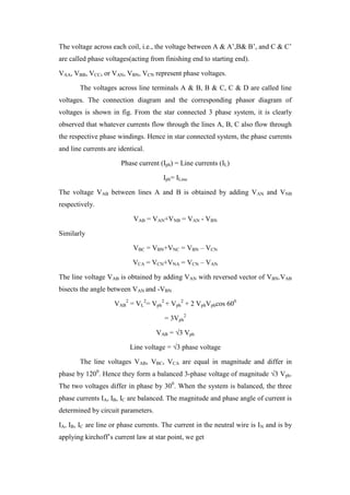Three phase Balanced System for power qu | PDF