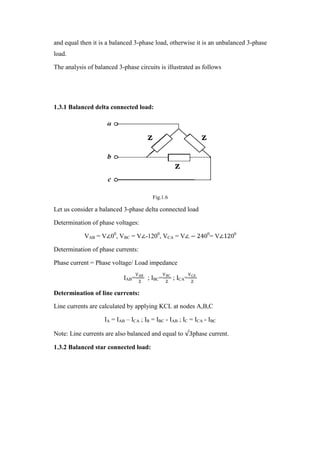 Three phase Balanced System for power qu | PDF