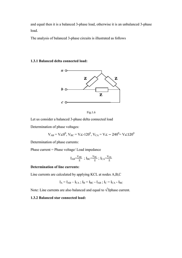Three phase Balanced System for power qu | PDF
