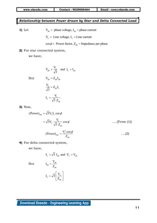 Three phase circuits | PDF