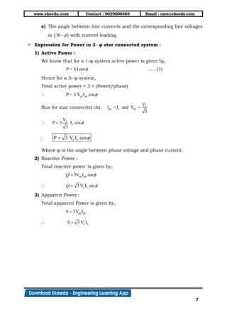 Three phase circuits | PDF