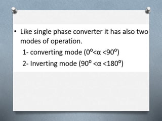 Three phase convertor | PPTX