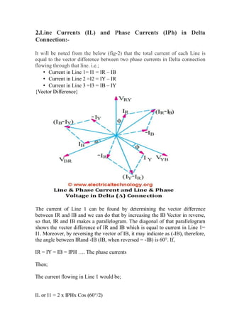 Three phase delta connection | PDF