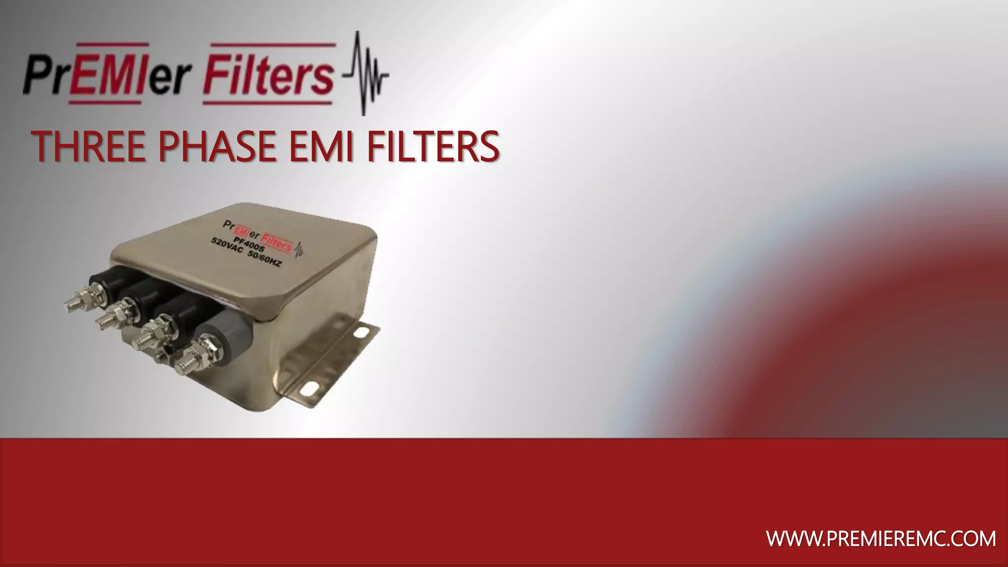 Three phase emi filters by premier filters | PPT