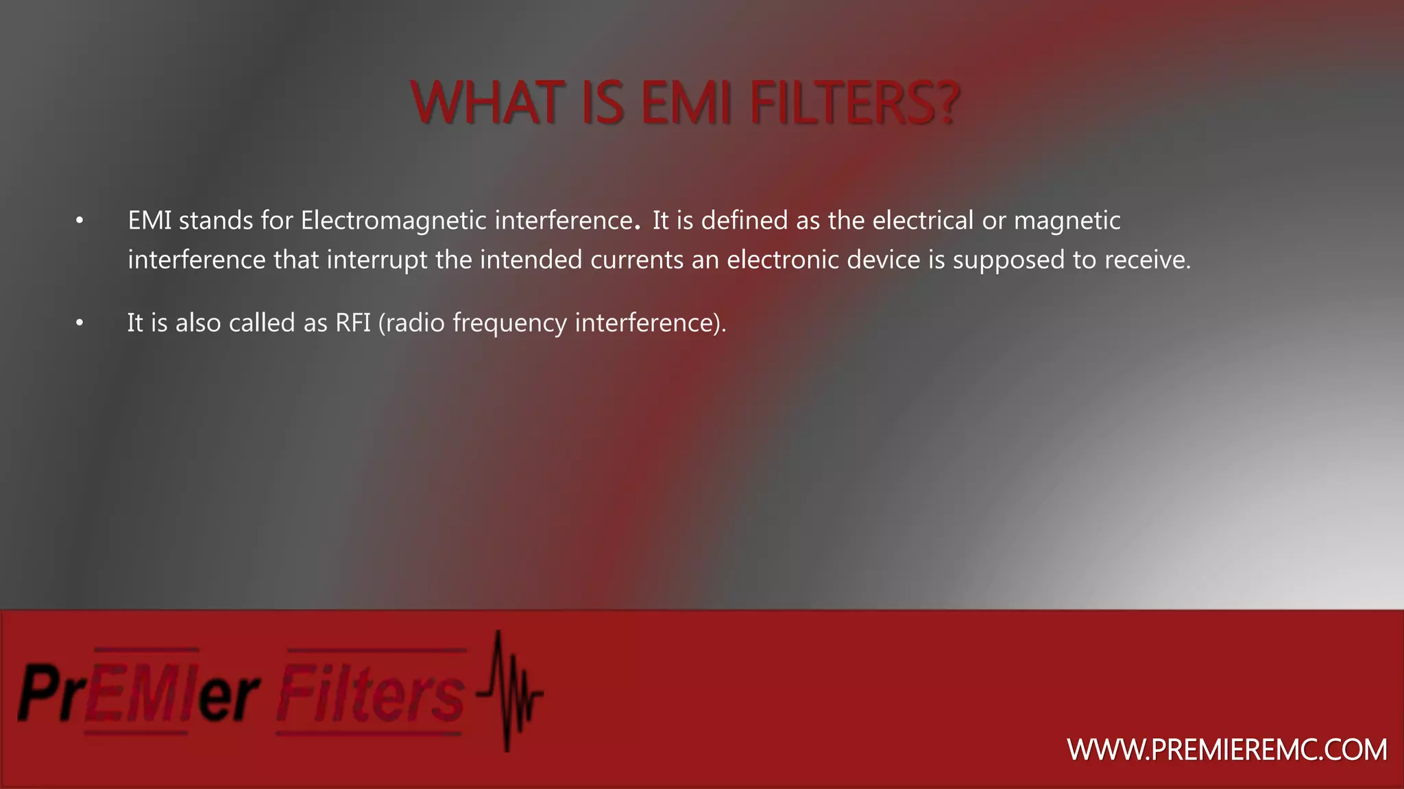 Three phase emi filters by premier filters | PPT