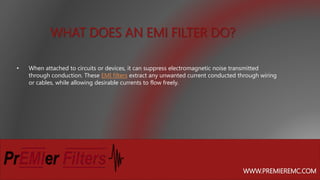 Three phase emi filters by premier filters | PPT