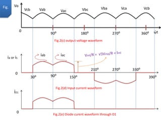 Three phase full wave rectifier PPT