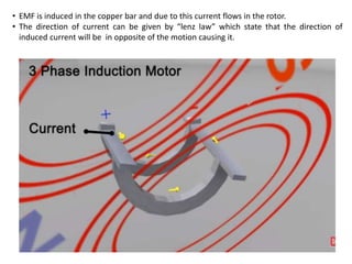 Three phase induction motor | PPTX