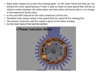 Three phase induction motor | PPTX