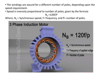 Three phase induction motor | PPTX | Radio Control | Hobbies & Interests