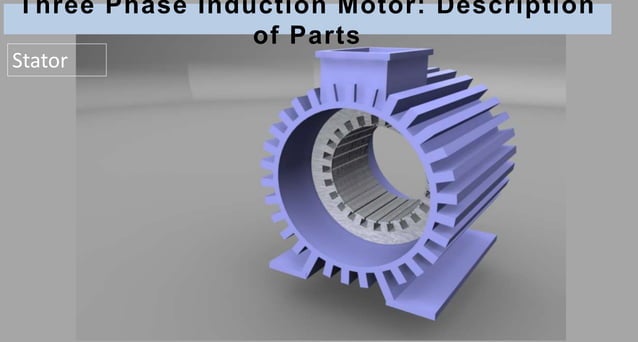 Three phase induction motor full constructional details | PPTX | Auto ...
