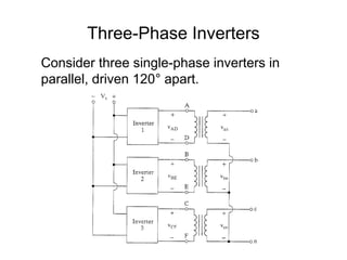 power electronics basics Three Phase Inverters.ppt