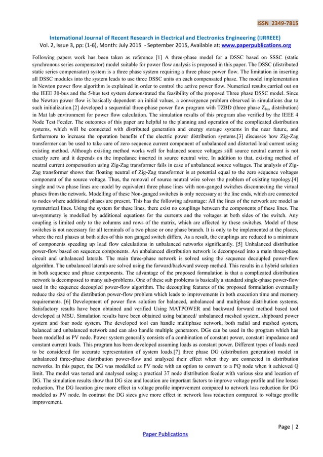 Three Phase Load Flow Analysis on Four Bus System | PDF