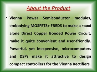 Three phase power factor improvement using Vienna Rectifier | PPT