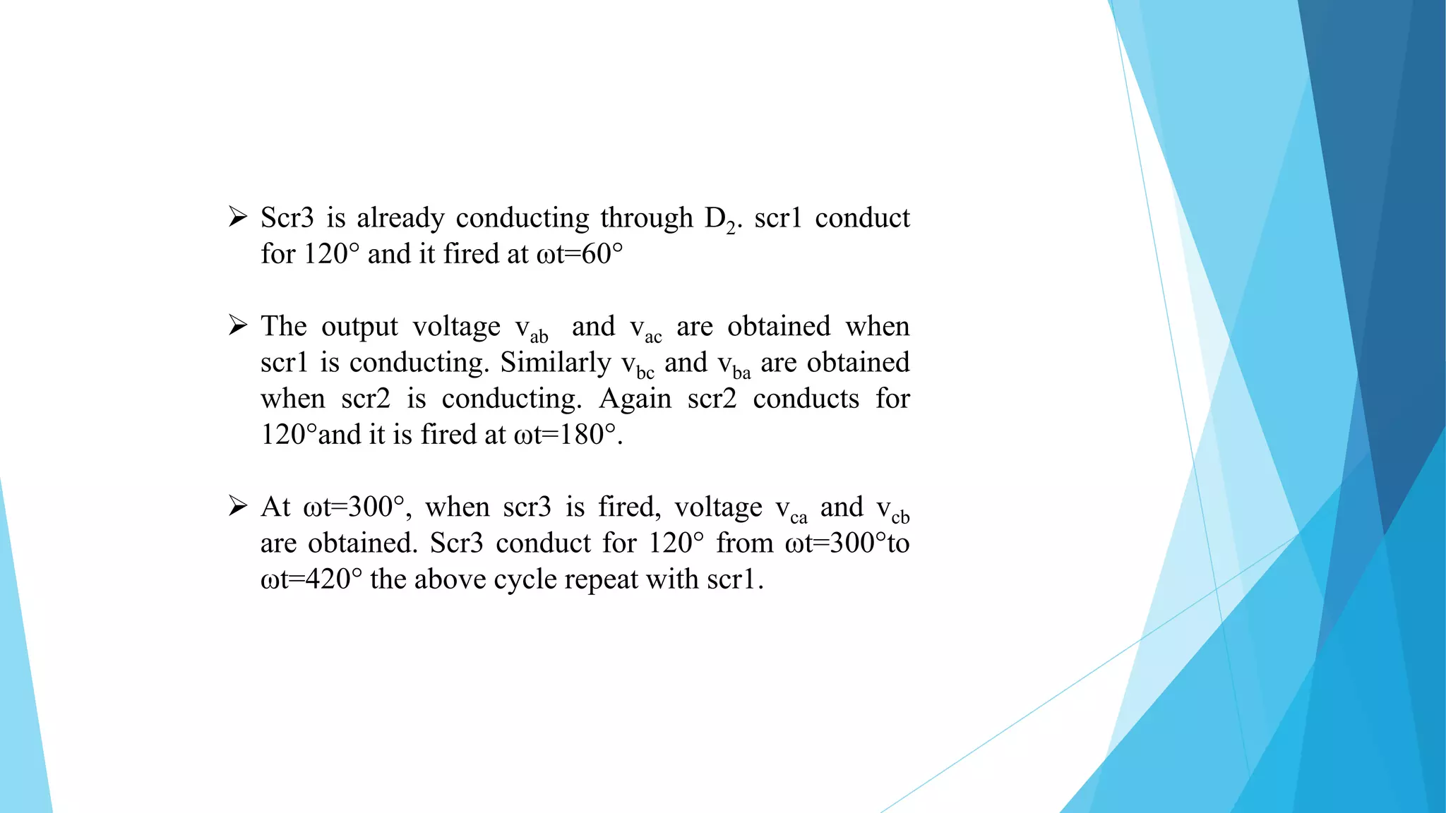 Three phase semi converter | PPTX