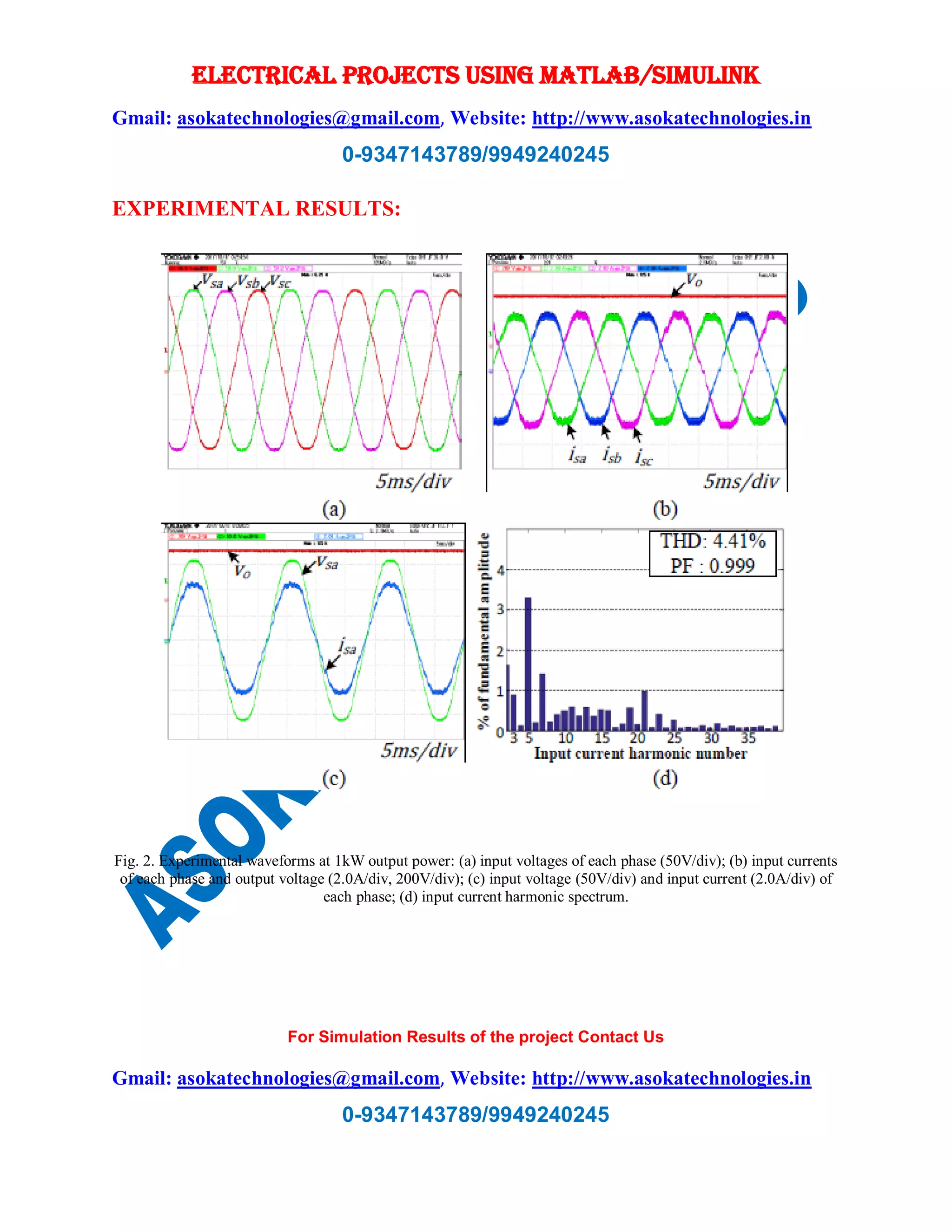 Three Phase Single Stage Isolated Cuk based PFC Converter | PDF