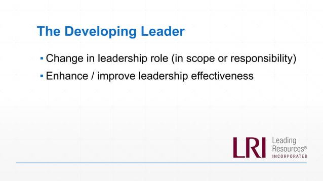 Three Phases of Leadership Development | PPTX