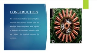 Three phase split phase induction motor.pptx | Radio Control | Hobbies & Interests