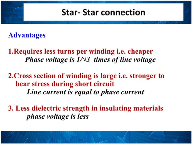 Three Phase Star Delta.pptx yes for all p | PPT