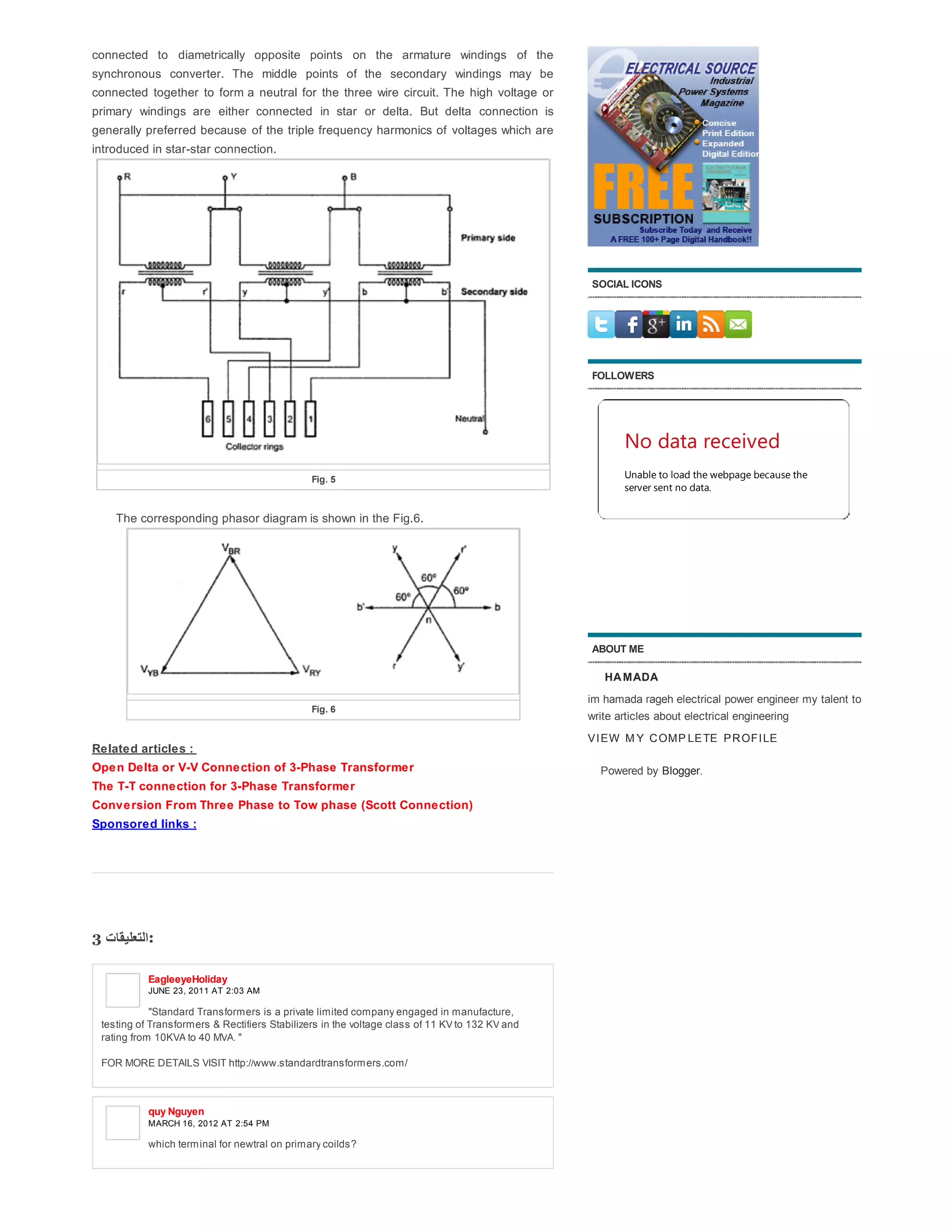 Three phase to six phase.. | PDF