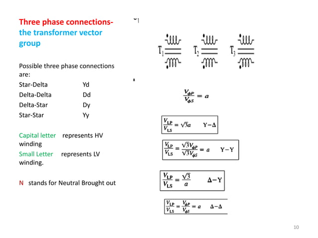 Three phase transformers | PPTX | Computer Networking | Computing