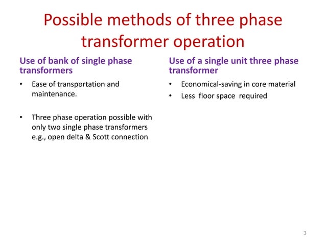 Three phase transformers | PPTX | Computer Networking | Computing
