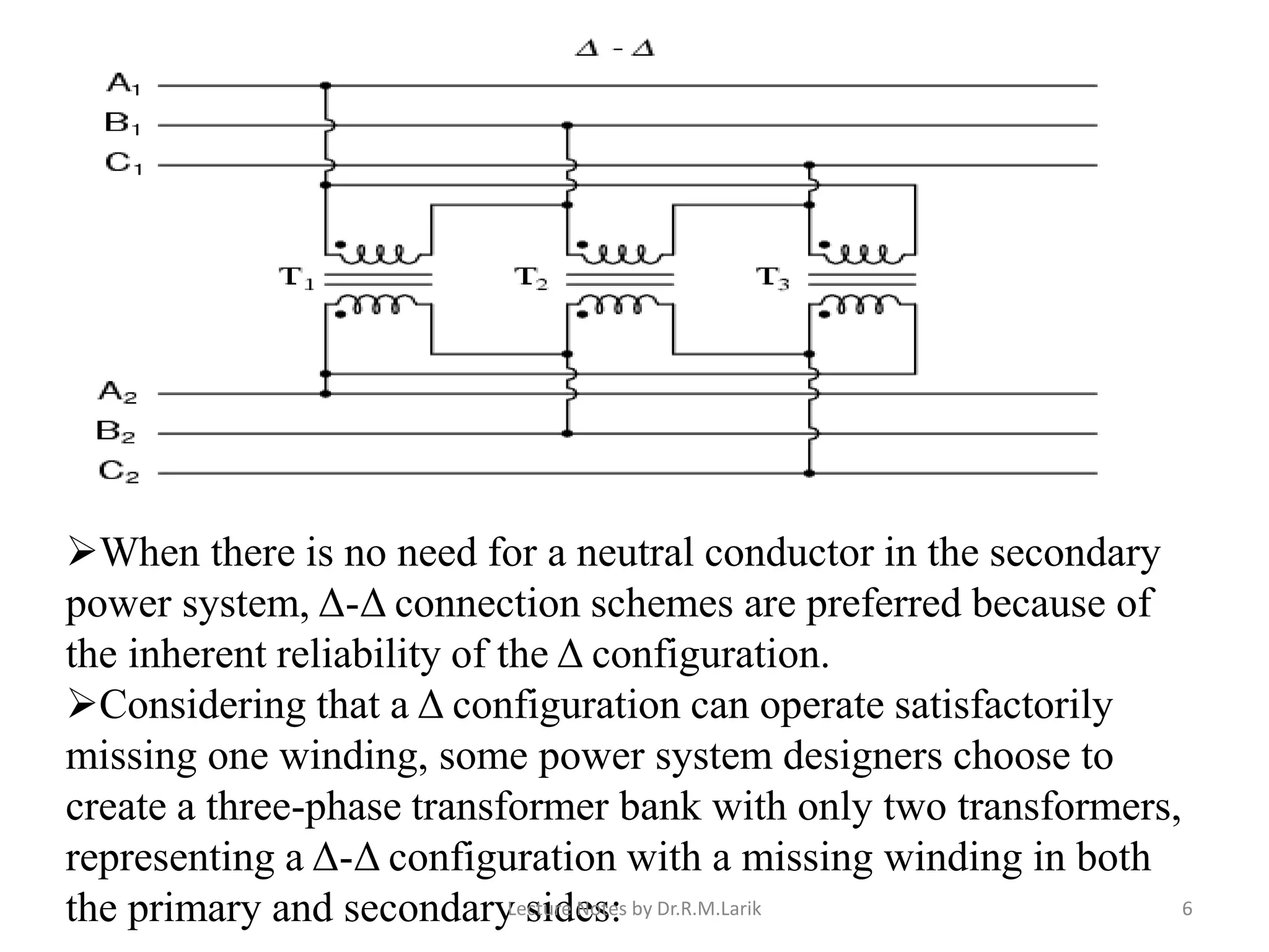 Three phase transformer ( vector groups) | PDF