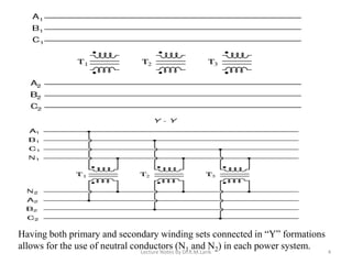 Three phase transformer ( vector groups) | PDF | Technology & Computing
