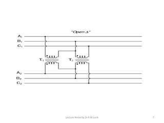Three phase transformer ( vector groups) | PDF